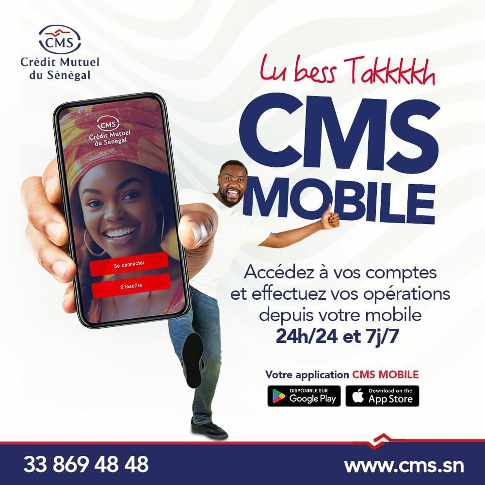 CMS Mobile - Crédit Mutuel du Sénégal
